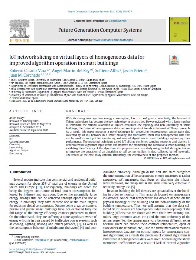 Is 2020 146 Iot Network Slicing On Virtual Layers Of Homogeneous Data For Improved Algorithm