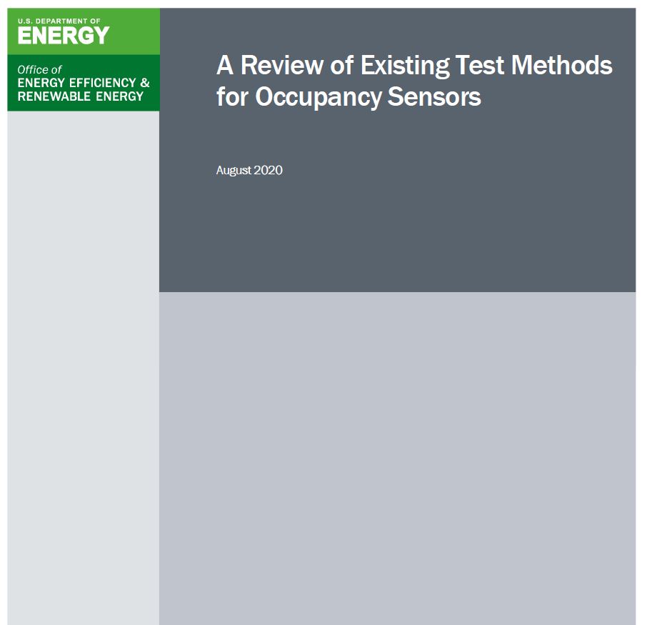 (IS-2021-19) A Review of Existing Test Methods for Occupancy Sensors ...