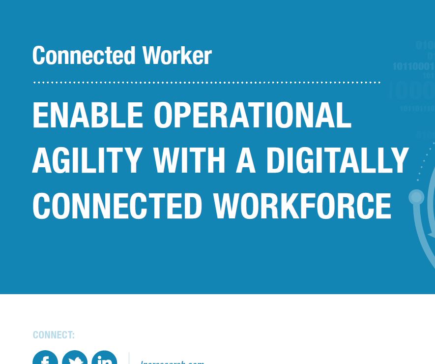 (IS-2021-38) Enable Operational Agility with a Digitally Connected Workforce - ASHB ...