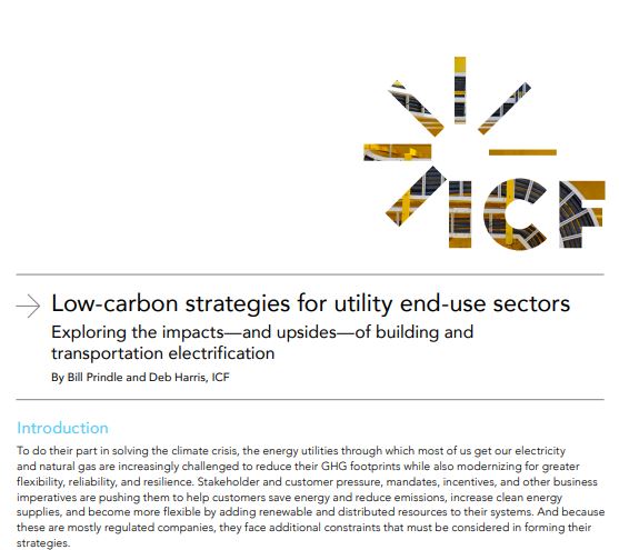 (IS-2021-247) Low Carbon Strategies for Utility End-Use Sectors - ASHB ...