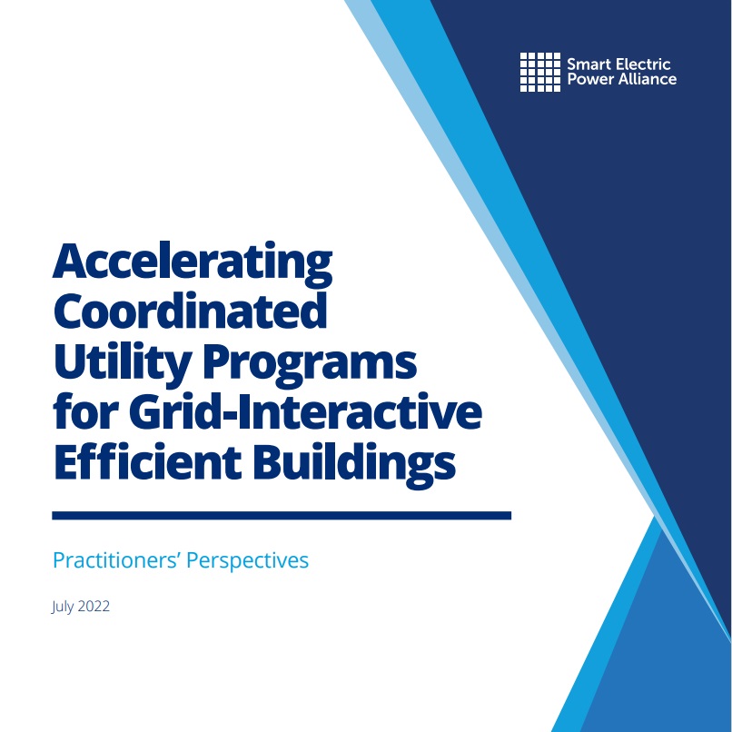 (IS-2022-154) Accelerating Coordinated Utility Programs for Grid-Interactive Efficient Buildings ...