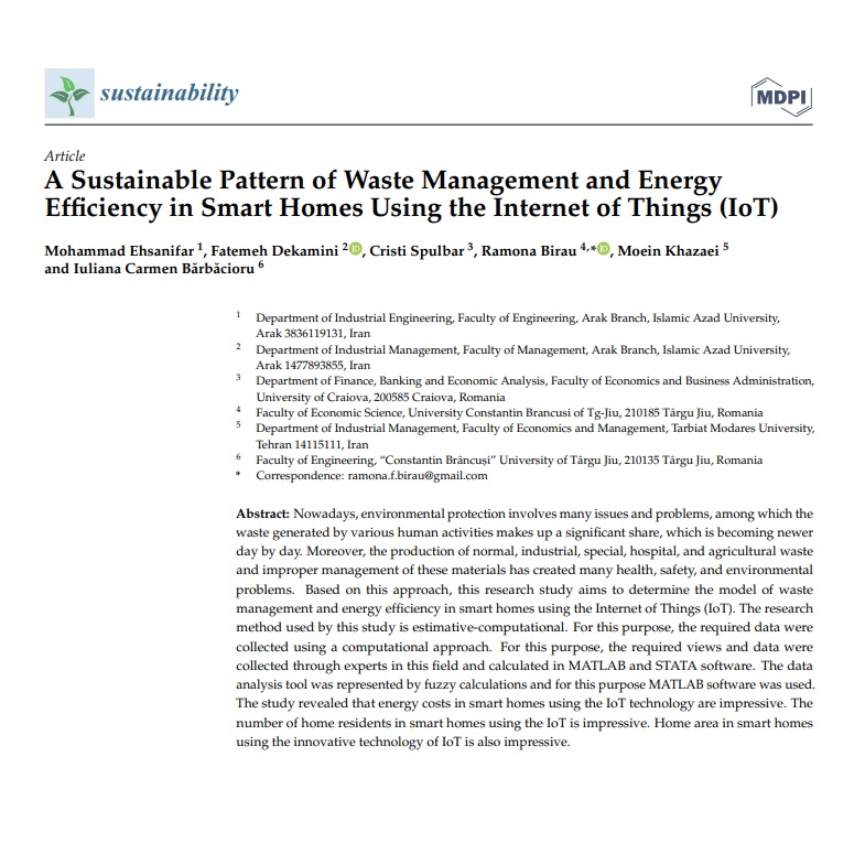 (IS-2023-131) A Sustainable Pattern of Waste Management and Energy ...