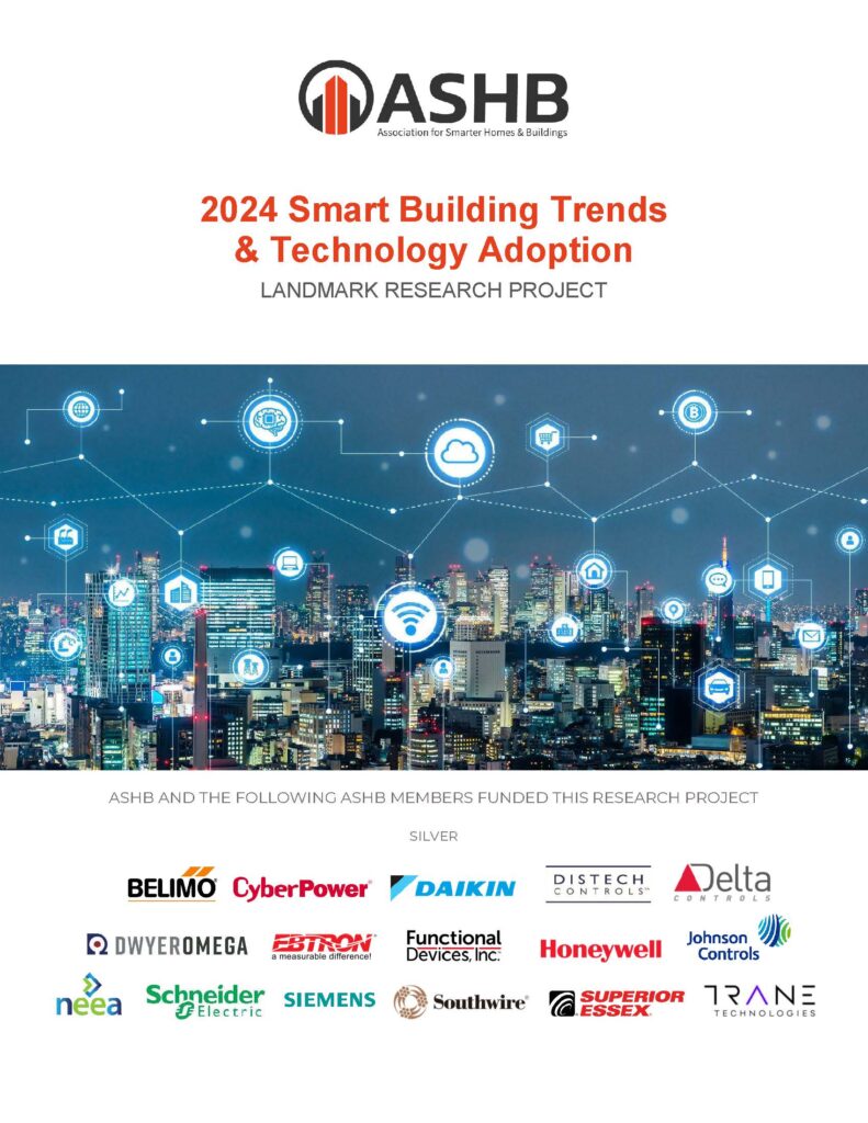 New Research on Smart Building Trends & Technology Adoption - ASHB ...